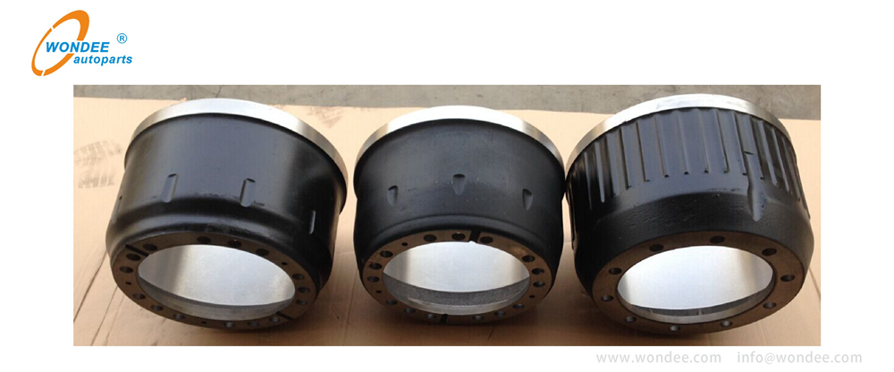 Tambour de frein à moulage OEM lourd pour semi-remorque et pièces de ...